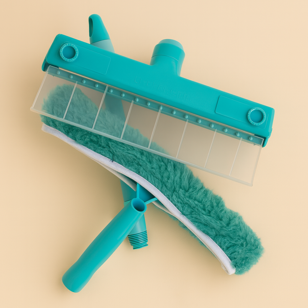 Silicone Window Squeegee Kit Streak Free Flexible Cleaning Tool – Lia Home